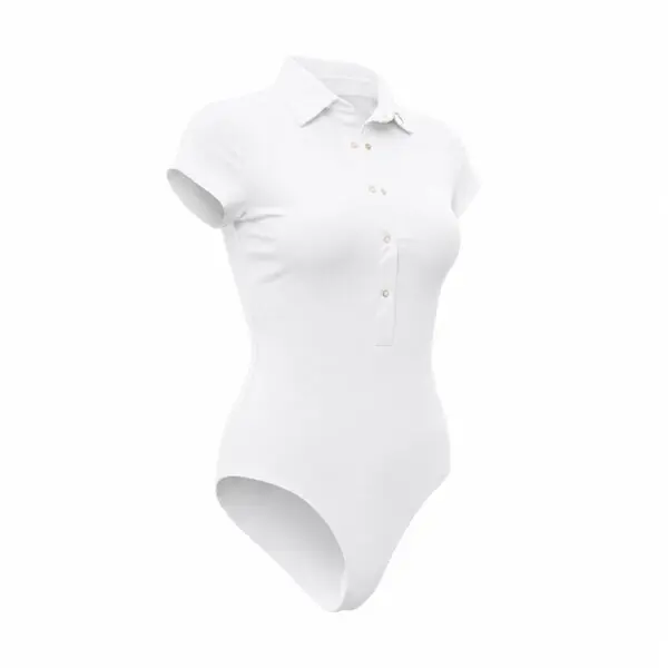 FOREPLAY GOLF Foreplay Golf Polo Bodysuit Short Sleeve
