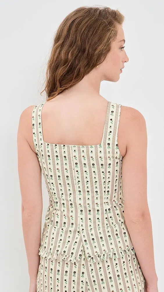 HOUSE OF SUNNY Vintage Rose Top