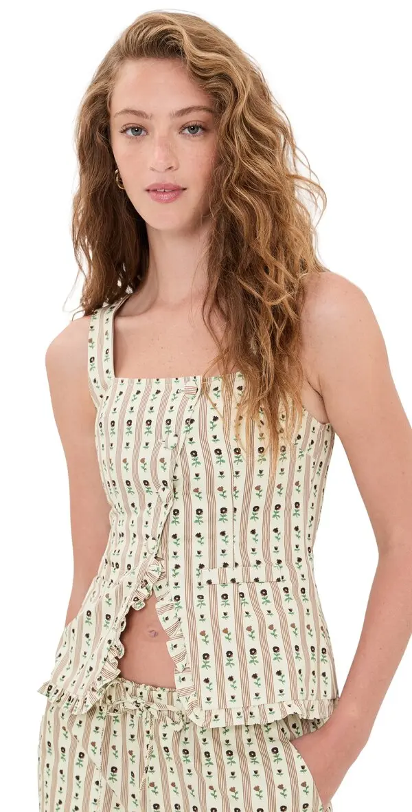 HOUSE OF SUNNY Vintage Rose Top
