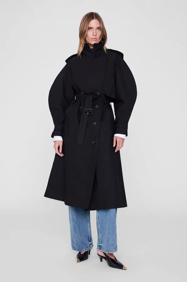 ANINE BING Pascale Maxi Trench Coat
