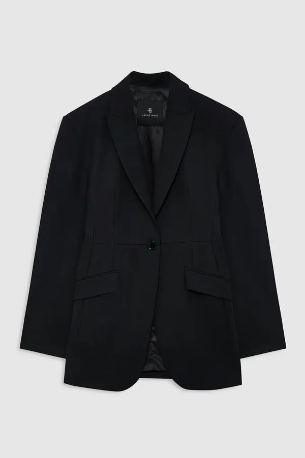 ANINE BING Elga Blazer - Black