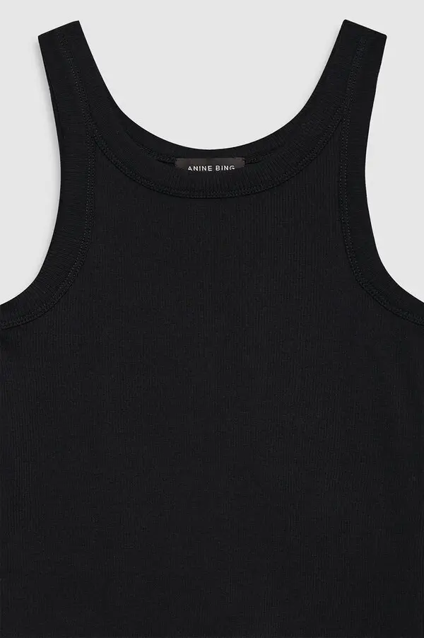 ANINE BING Sixtine Tank Top - Black