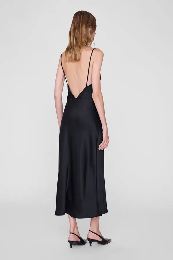 ANINE BING Blanca Midi Slip Dress