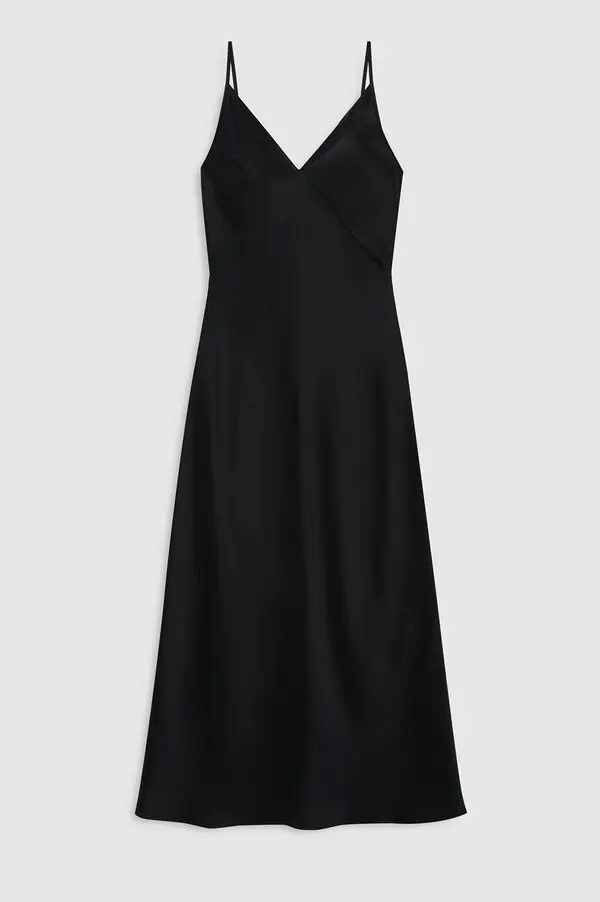 ANINE BING Blanca Midi Slip Dress