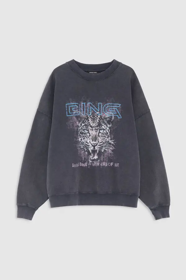 ANINE BING Oversized Graphic Sweatshirt