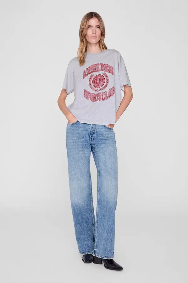 ANINE BING Cade Tee Collegiate