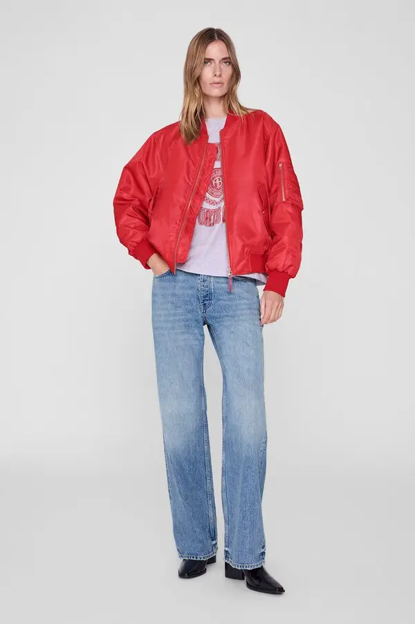 ANINE BING Cade Tee Collegiate