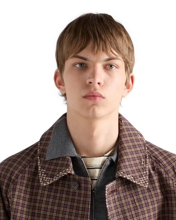 Prada Superfine Wool Polo Shirt