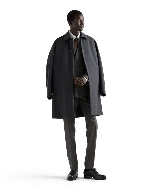 Prada Technical Wool Coat