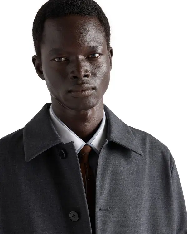 Prada Technical Wool Coat