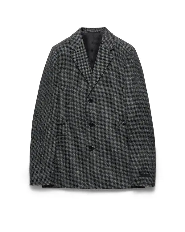 Prada Single-breasted Wool Jacket