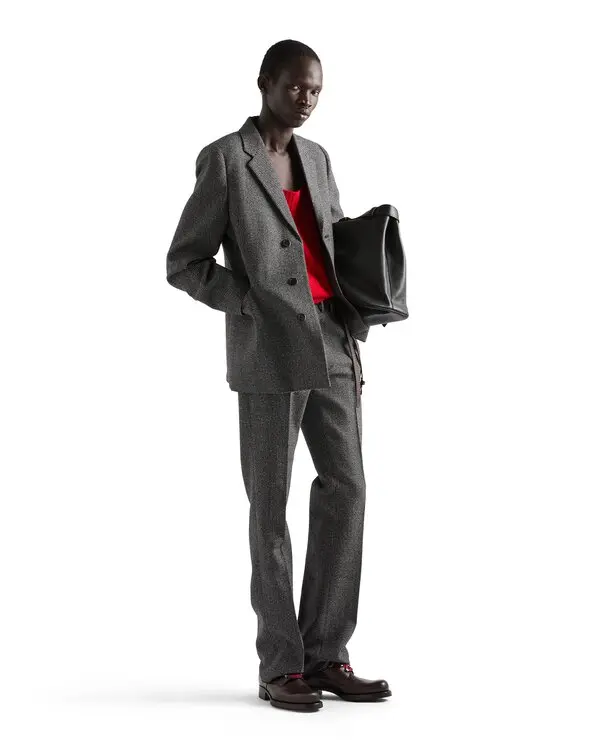 Prada Single-breasted Wool Jacket