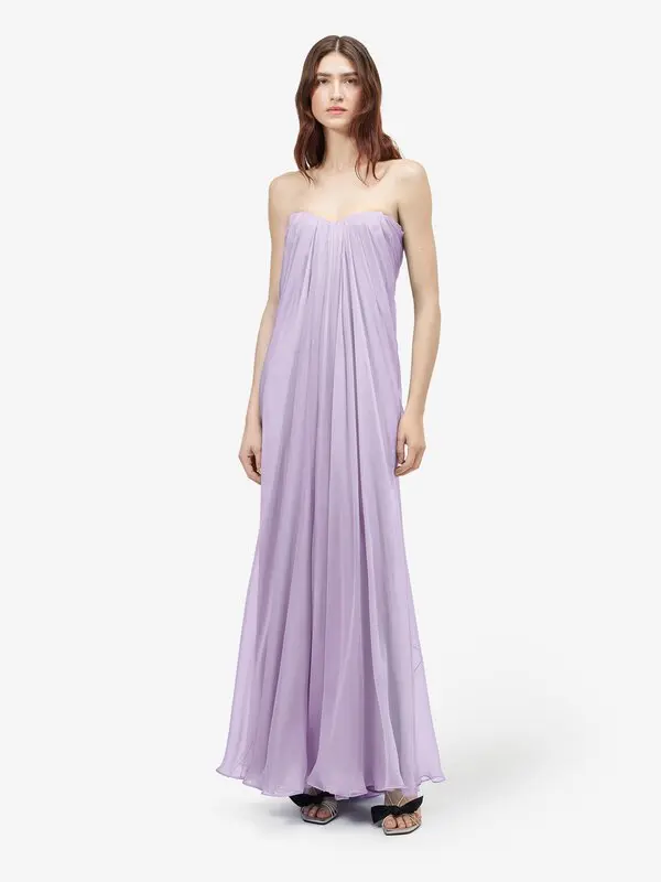 Alexander McQueen Bustier Evening Dress
