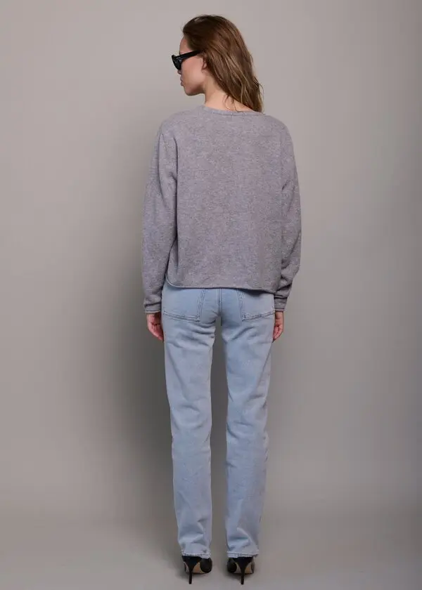 TT STUDIOS Avery Cashmere V-neck Cardigan With Pearl Buttons