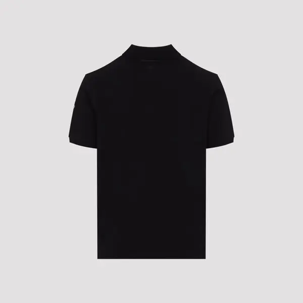 Moncler Cotton Polo - Black