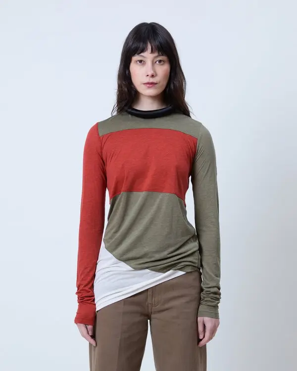 Phoebe Philo Tubular Block Knit Sweater
