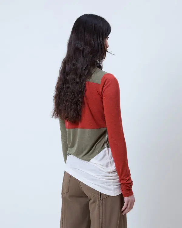 Phoebe Philo Tubular Block Knit Sweater