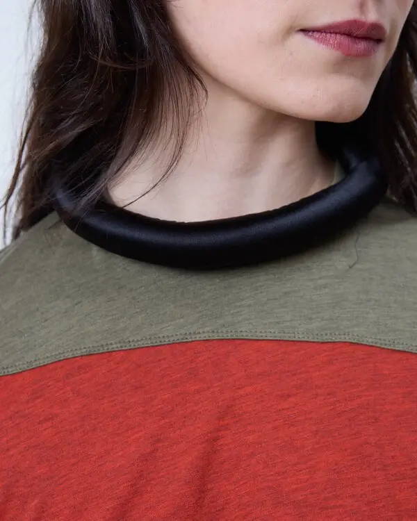 Phoebe Philo Tubular Block Knit Sweater