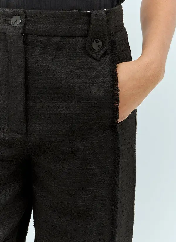 GANNI Tweed Suiting Pants