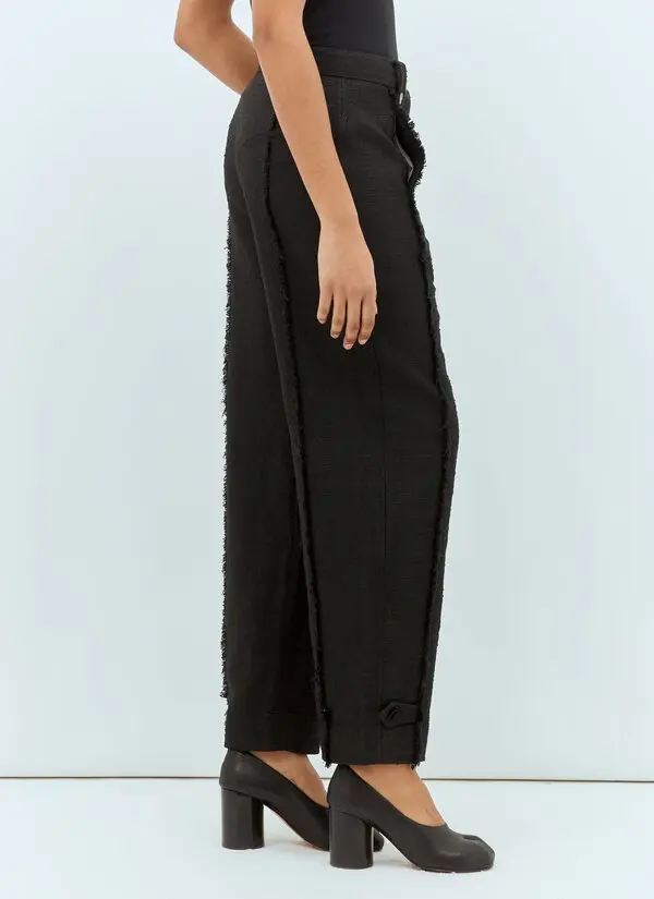 GANNI Tweed Suiting Pants
