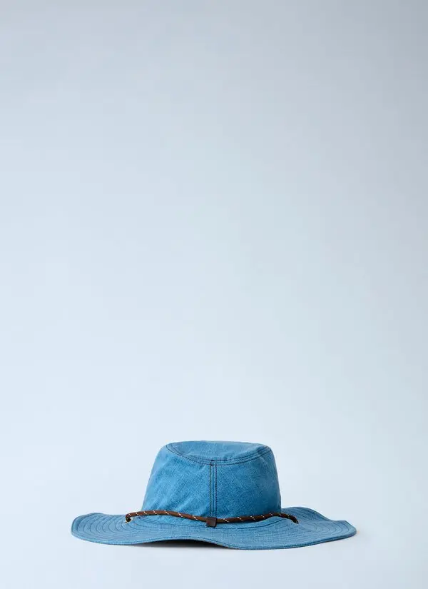 Miu Miu Wide-brimmed Logo Hat