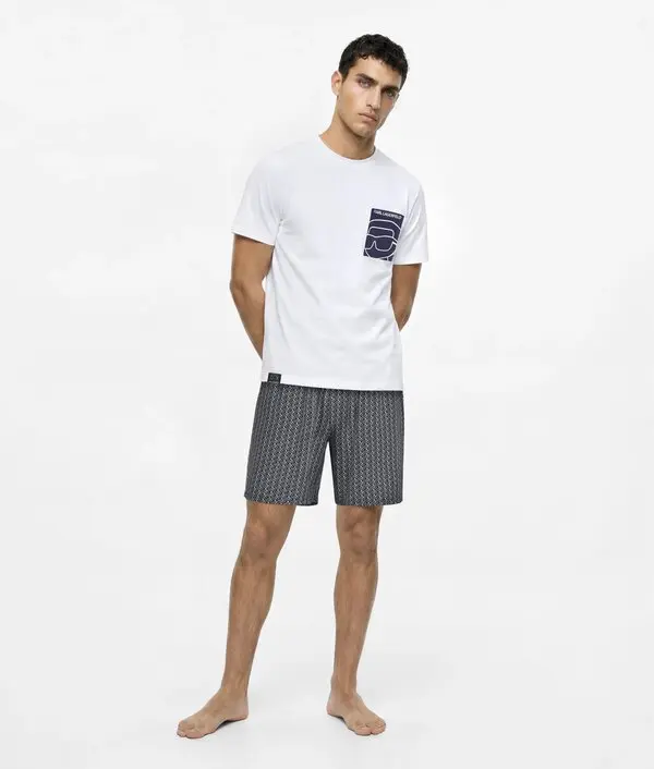 Karl Lagerfeld Ikon Short Pajama Set