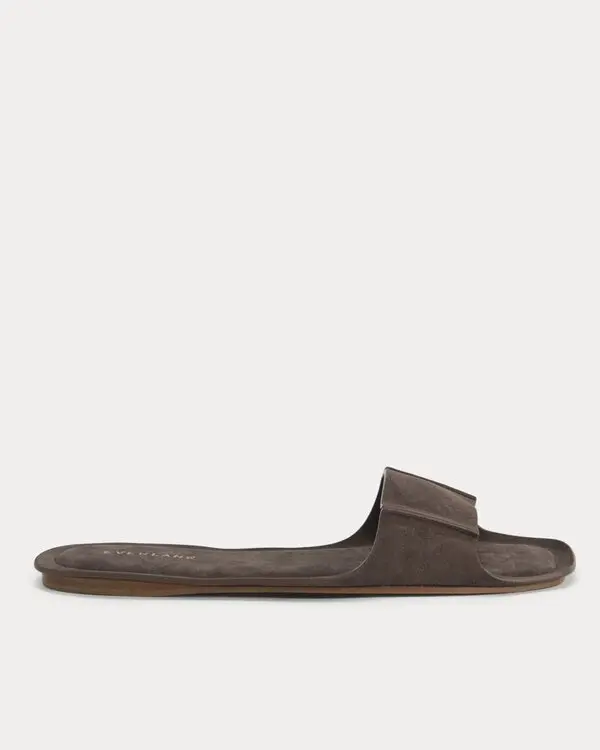 Everlane Made In Italy Opanka Band Sandal - Cacoa Suede