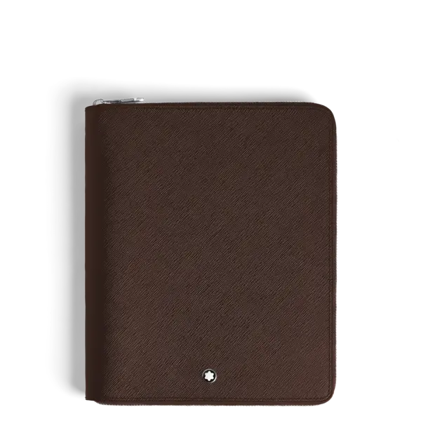 Montblanc Medium Notebook Holder With Zip In Sartorial Leather