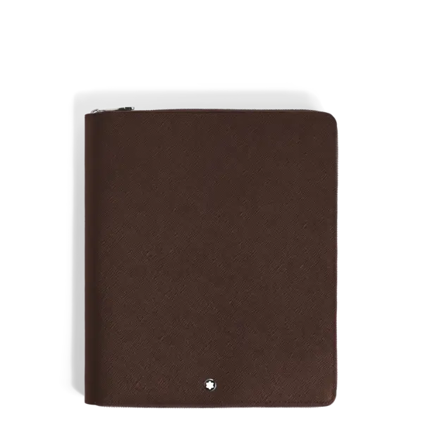 Montblanc Large Notebook Holder With Zip In Sartorial Leather