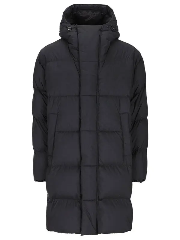 Herno Long Down Jacket With Hood