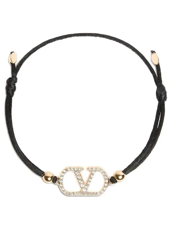 Valentino Garavani Vlogo Signature Bracelet - Black