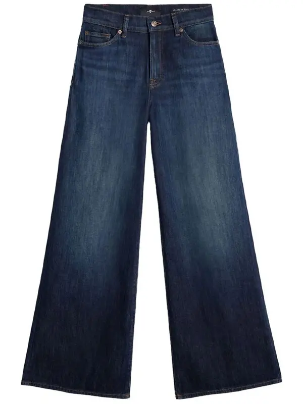 7 For All Mankind Tailorless Lotta In Airweft Wide Leg Jeans