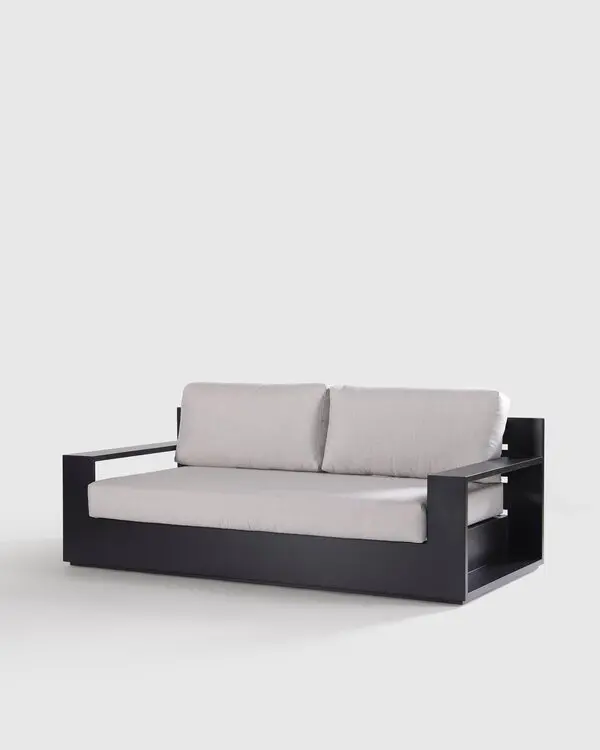 Quince Powder-coated Aluminum Outdoor Sofa