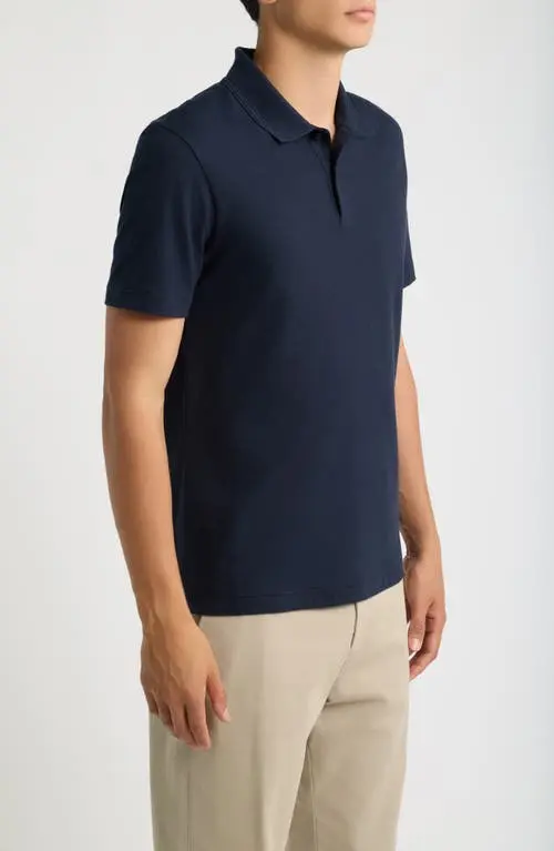 BOSS Parlay Short Sleeve Polo - Dark Blue