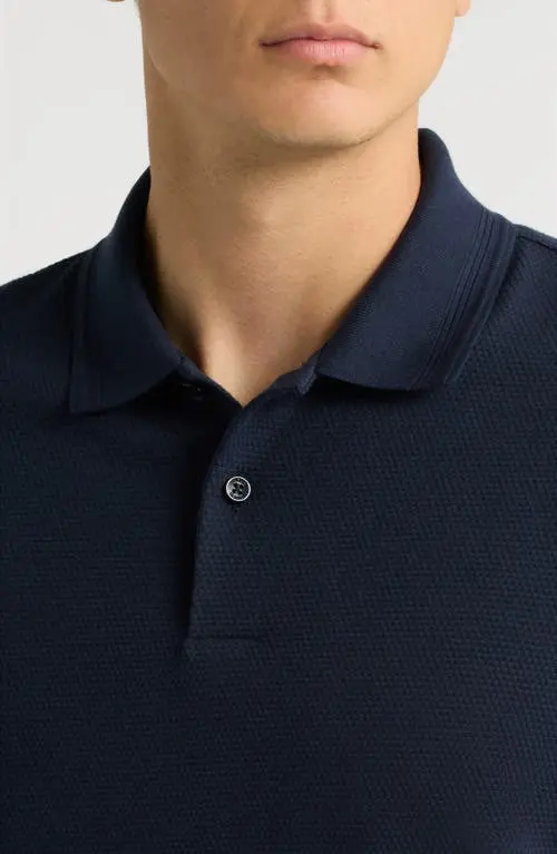 BOSS Parlay Short Sleeve Polo - Dark Blue