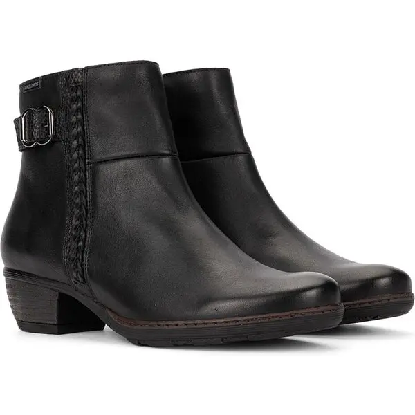 Pikolinos Utiel Leather Ankle Boot - Black