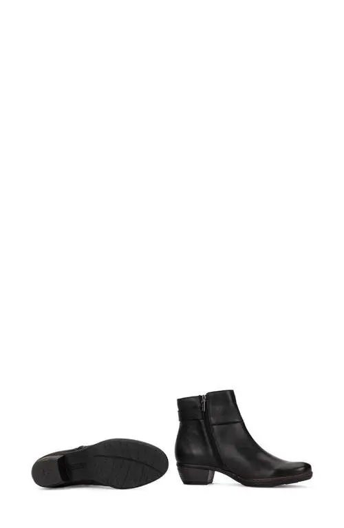 Pikolinos Utiel Leather Ankle Boot - Black