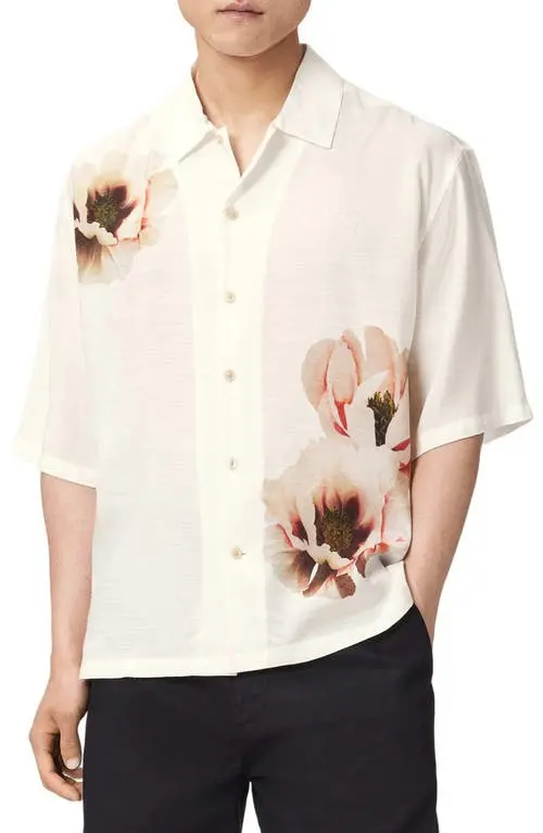 ALLSAINTS Floraison Floral Print Shirt