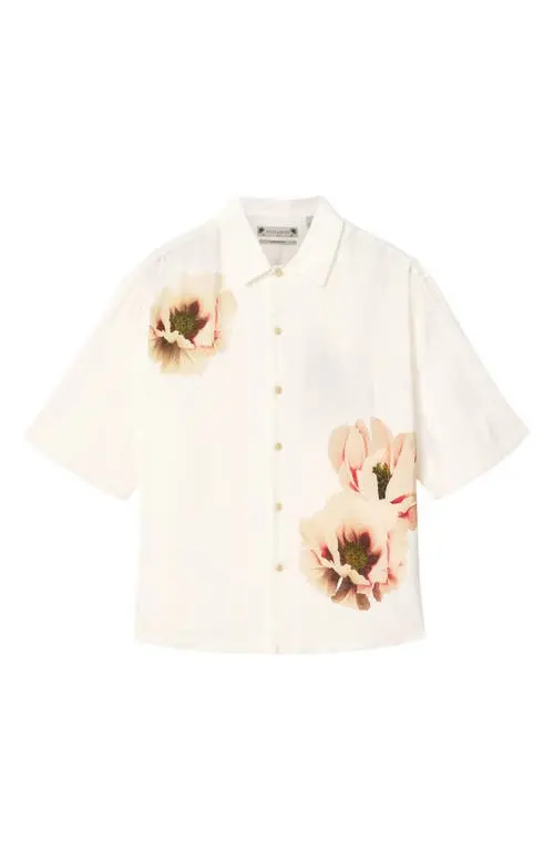 ALLSAINTS Floraison Floral Print Shirt