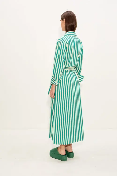 SIMONMILLER Anya Poplin Wrap Dress
