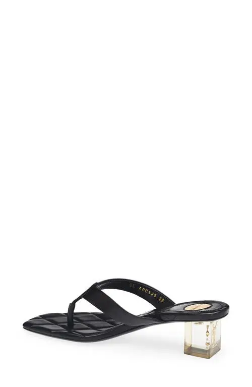 Saint Laurent Plexiglas Cassandre Heel Flip Flop
