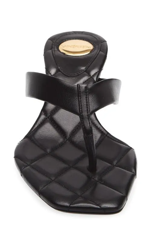 Saint Laurent Plexiglas Cassandre Heel Flip Flop