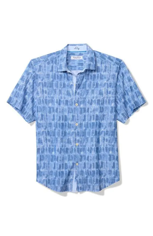 Tommy Bahama Coastal Ease Geo Fades Button-up Shirt
