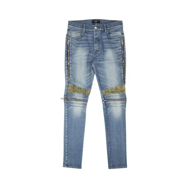 Amiri Paisley Mx2 Skinny Jeans