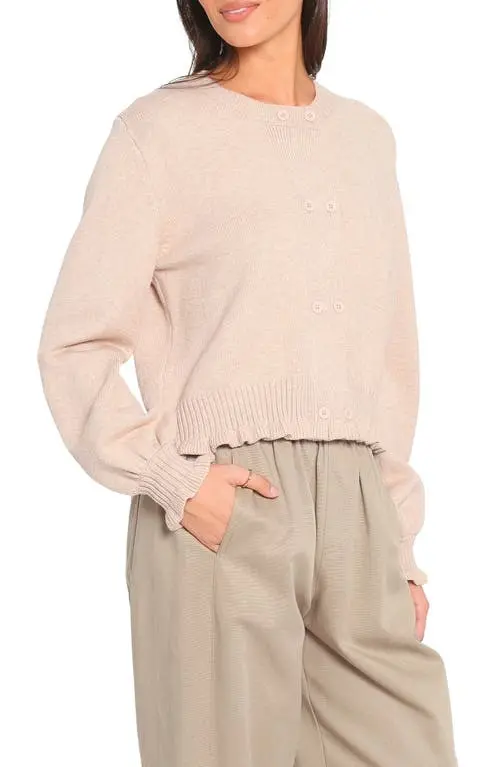 PETAL & PUP Marjorie Frill Cardigan