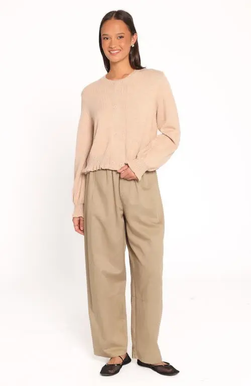 PETAL & PUP Marjorie Frill Cardigan