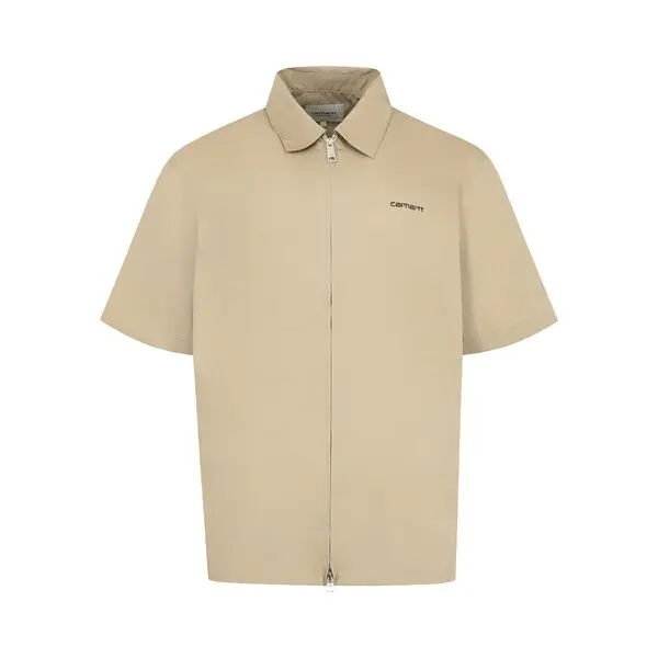 Carhartt Work In Progress Short-sleeve Zip Shirt