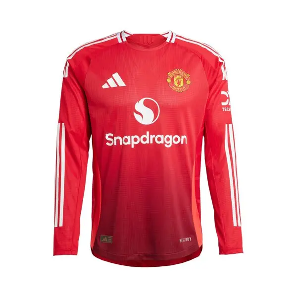 Adidas Manchester United 24/25 Long Sleeve Authentic Home Jersey