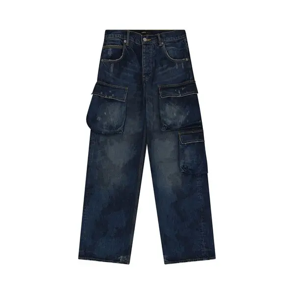 PURPLE BRAND Triple Pocket Cargo Jeans - Blue