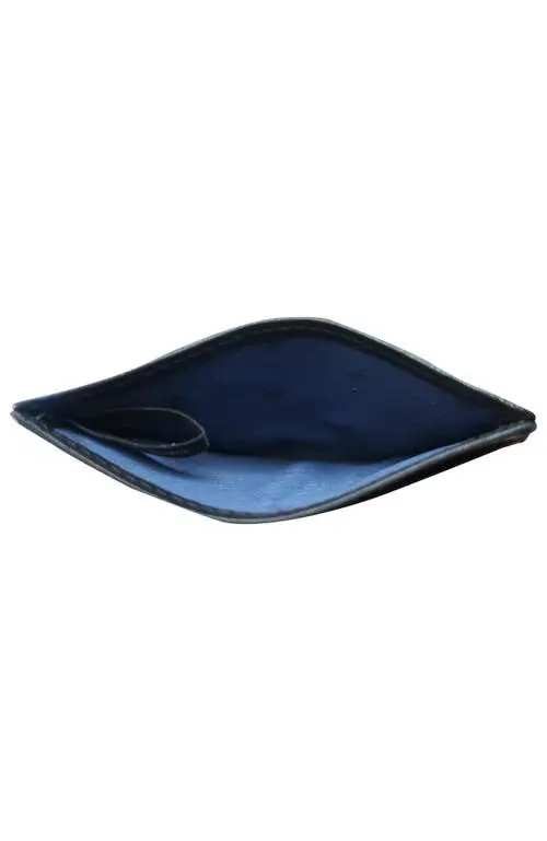 IZOD Genuine Leather Id Wallet With Epoxy Logo